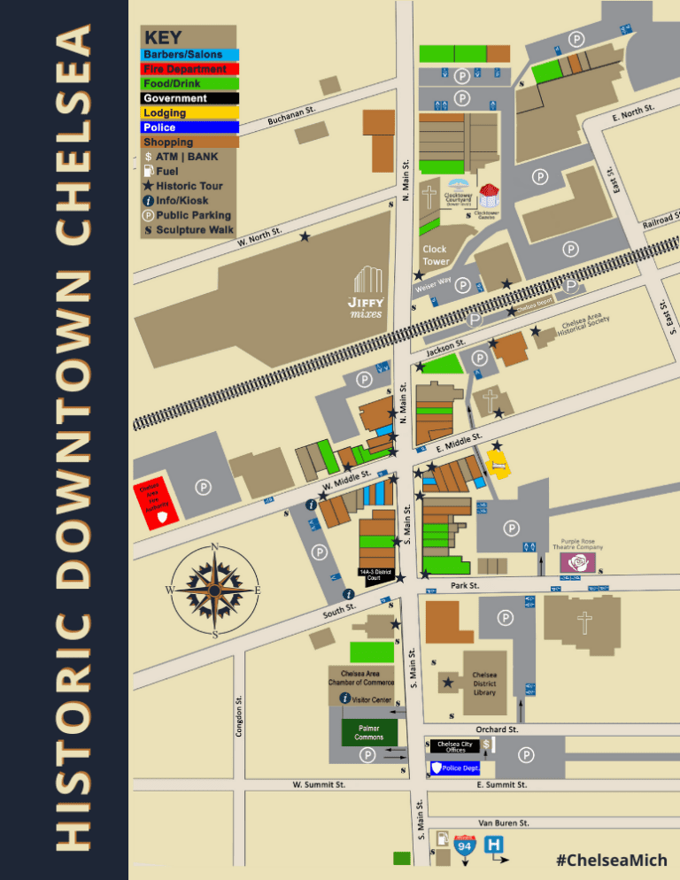 Chelsea Maps | Chelsea Michigan | chelseamich.com