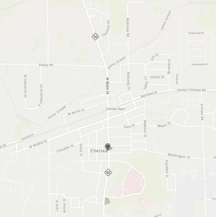 Chelsea Parks Map | Chelsea Michigan | chelseamich.com