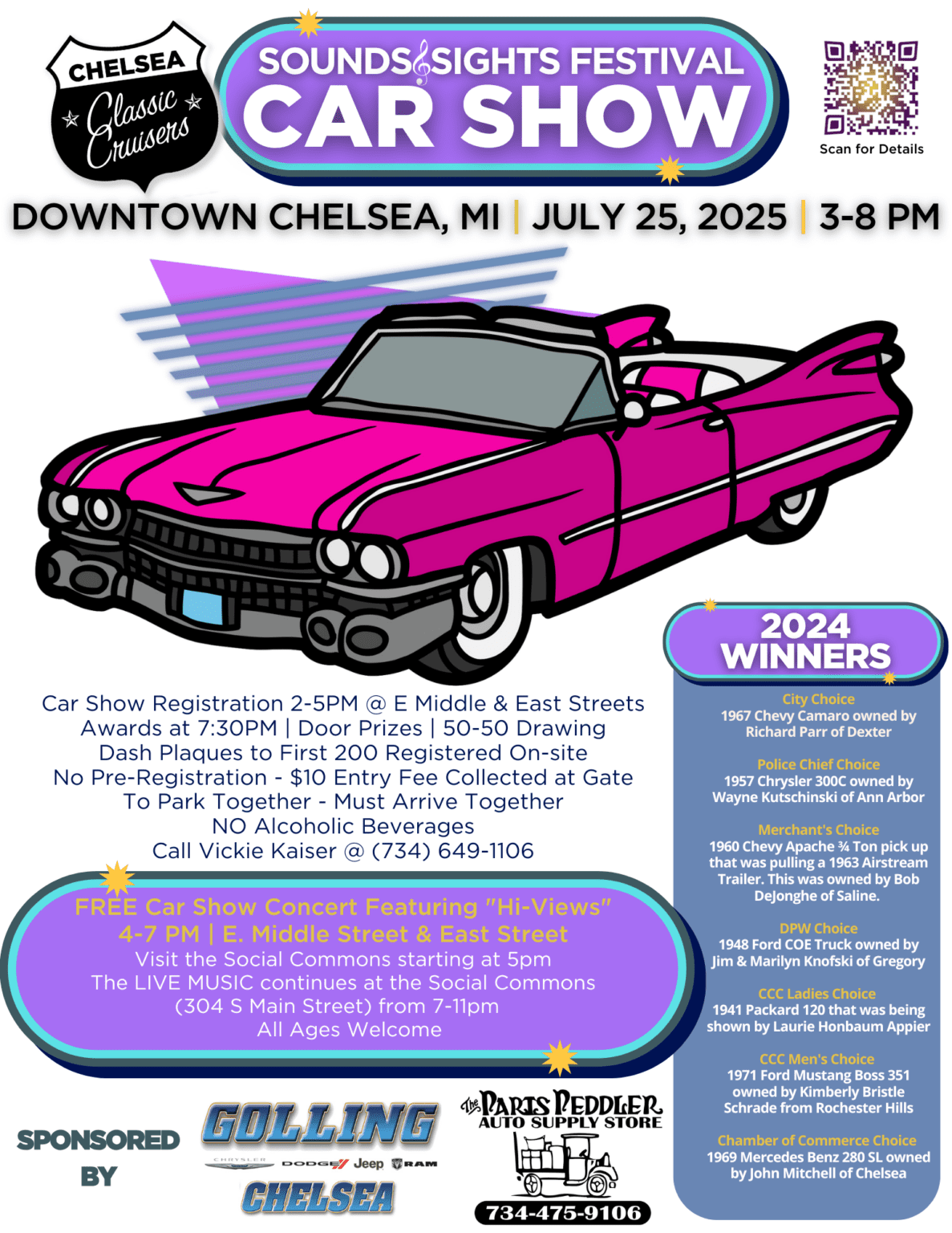 Car Show | Chelsea Michigan | chelseamich.com